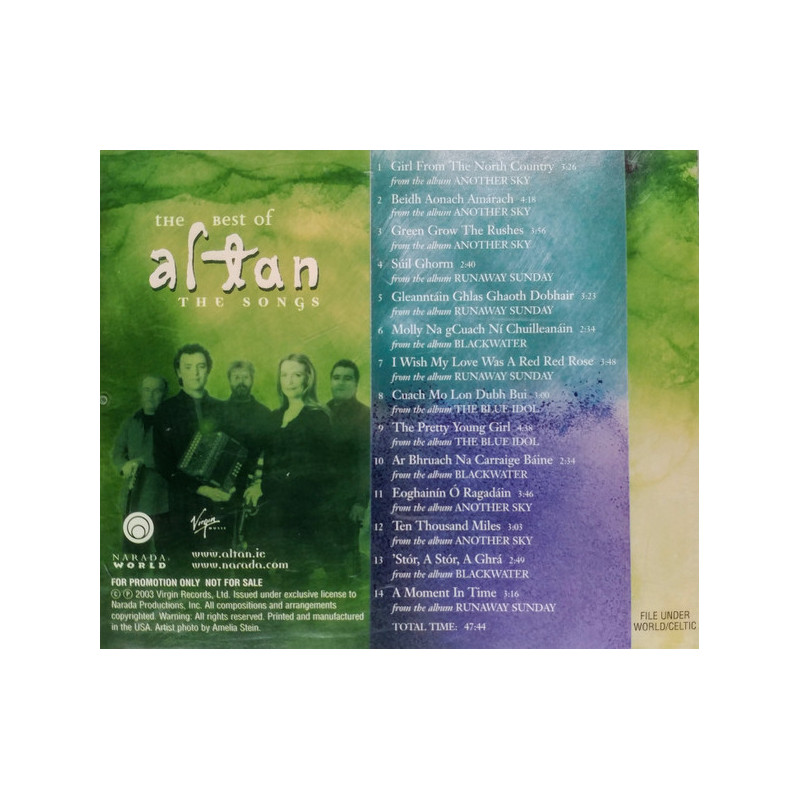 ALTAN - THE SONGS (BEST OF) - CD - 1CD